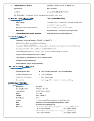 Accounting Resume a | PDF