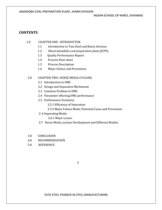 PROJECT REPORT TATA STEEL- Rahul | PDF