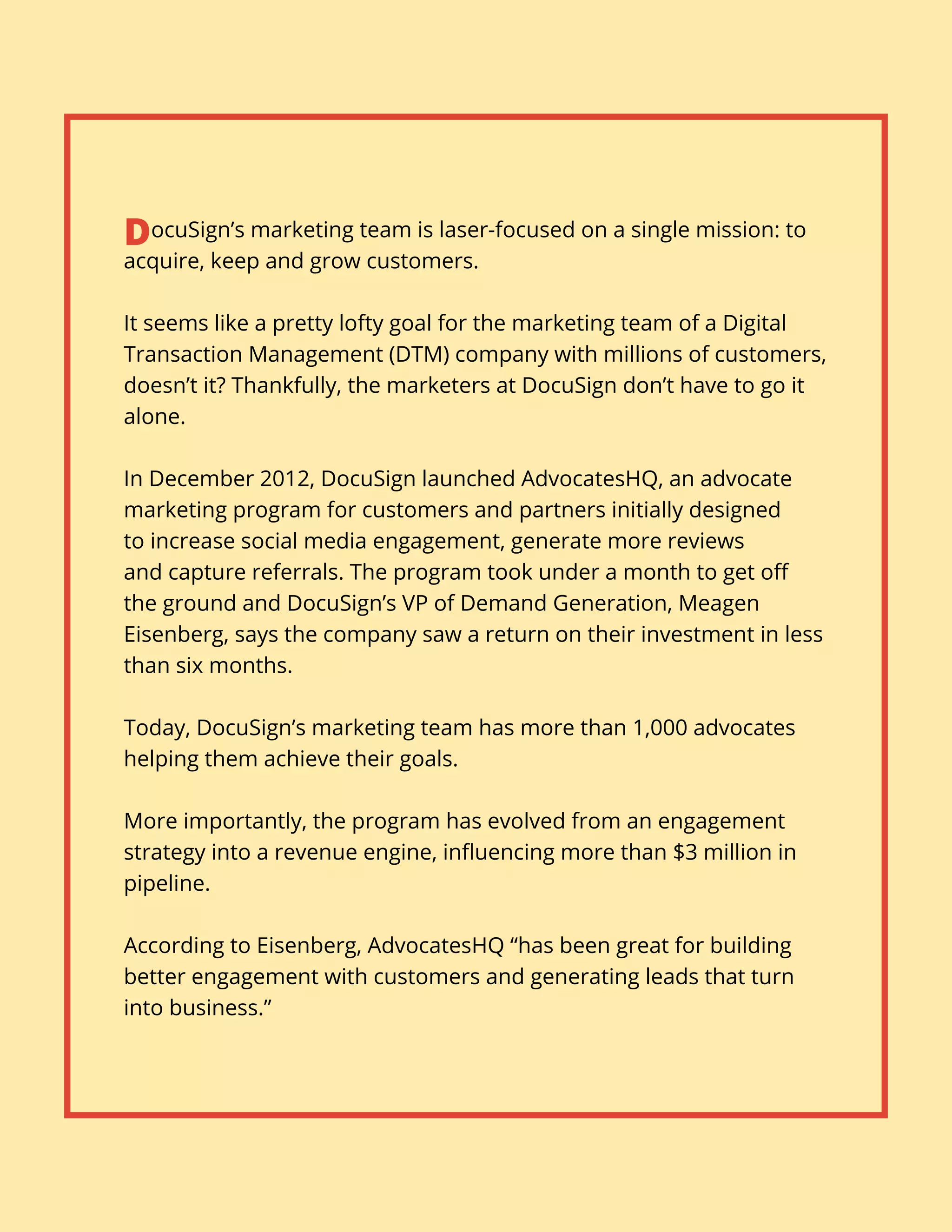 DocuSign Case Study | PDF