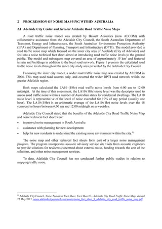 Noise mapping in Australia IN15-380 | PDF