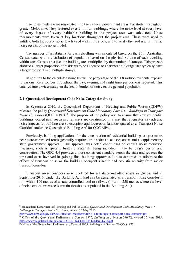 Noise mapping in Australia IN15-380 | PDF