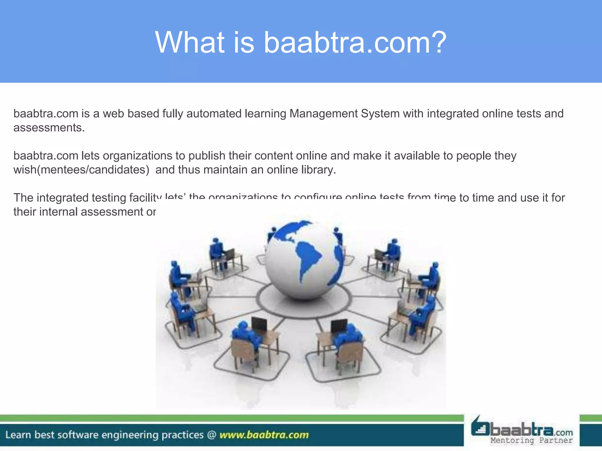 Baabtra.com enterprise lms | PPTX