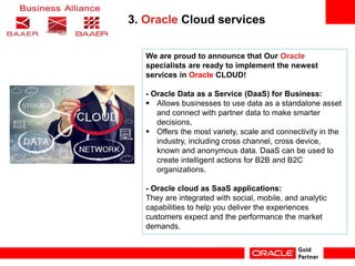 Baaer Oracle services | PPT