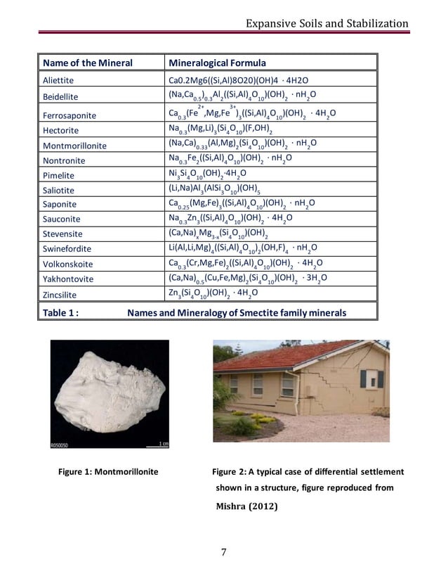 Expansive soils and stabilization | DOCX