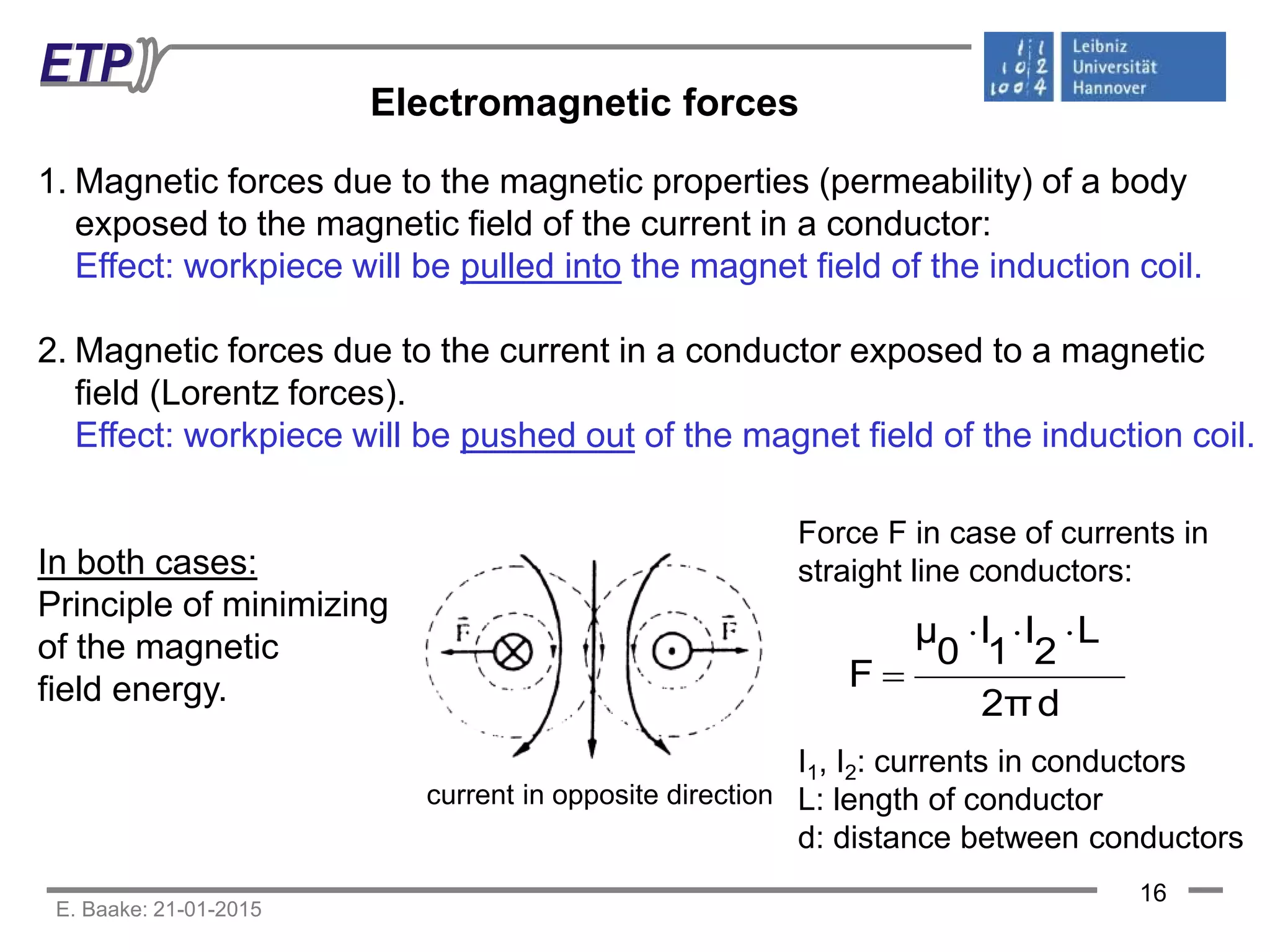 Physical and technical basics of induction heating technologies | PDF