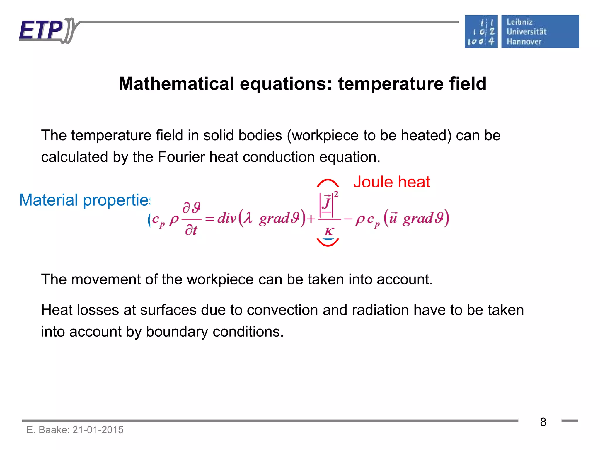 Physical and technical basics of induction heating technologies | PDF