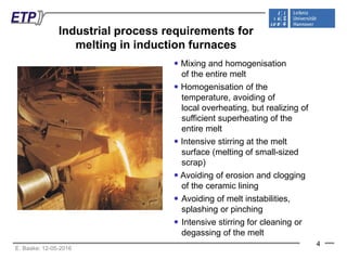 Physical and technical basics of induction melting processes | PDF