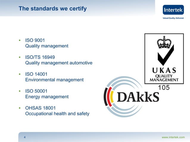 Intertek - We go beyond auditing | PPT