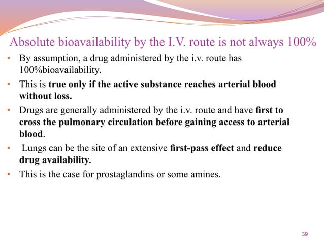 Bioavailability and Bioequivalence | PPTX