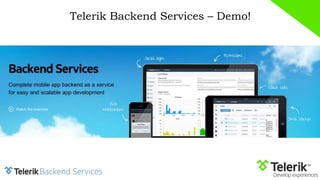 Cloud Backend for Mobile Apps | PPTX