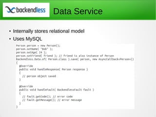Backend as a Service Comparison | ODP