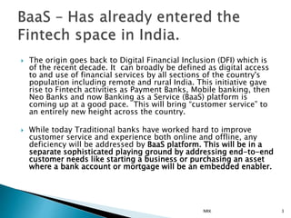 BaaS - Banking as a Service | PPTX