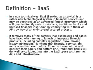 BaaS - Banking as a Service | PPTX