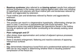 Baastrup’s Disease.pptx