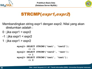 Pernyataan Select (Function) Alur Control dan Perbandingan | PPT