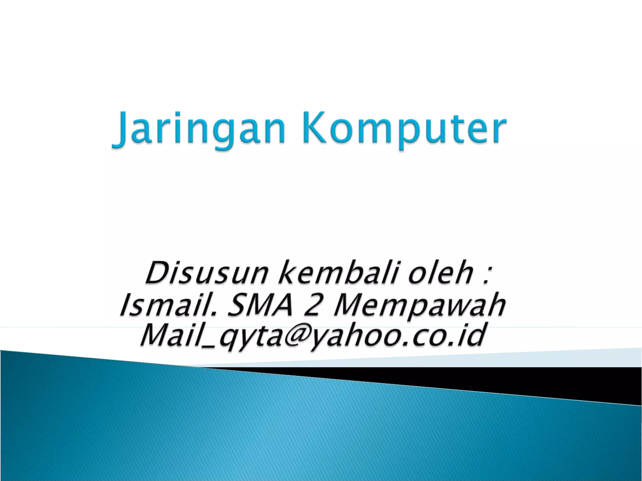Jaringan Komputer | PPT