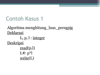 PENGERTIAN ALGORITMA PEMROGRAMAN DAN FLOWCHART | PPT