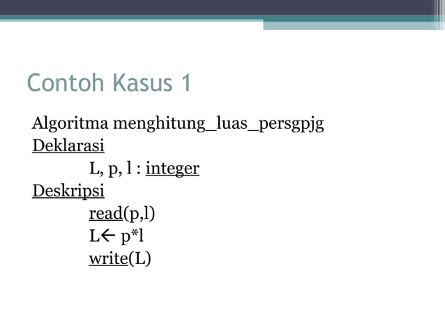 PENGERTIAN ALGORITMA PEMROGRAMAN DAN FLOWCHART | PPT