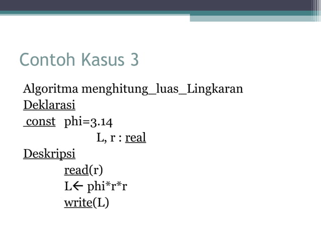 PENGERTIAN ALGORITMA PEMROGRAMAN DAN FLOWCHART | PPT