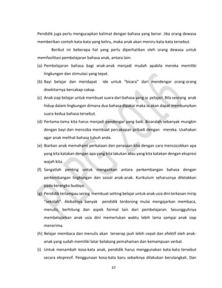 Bab 1-perkembangan-anak-usia-dini | PDF