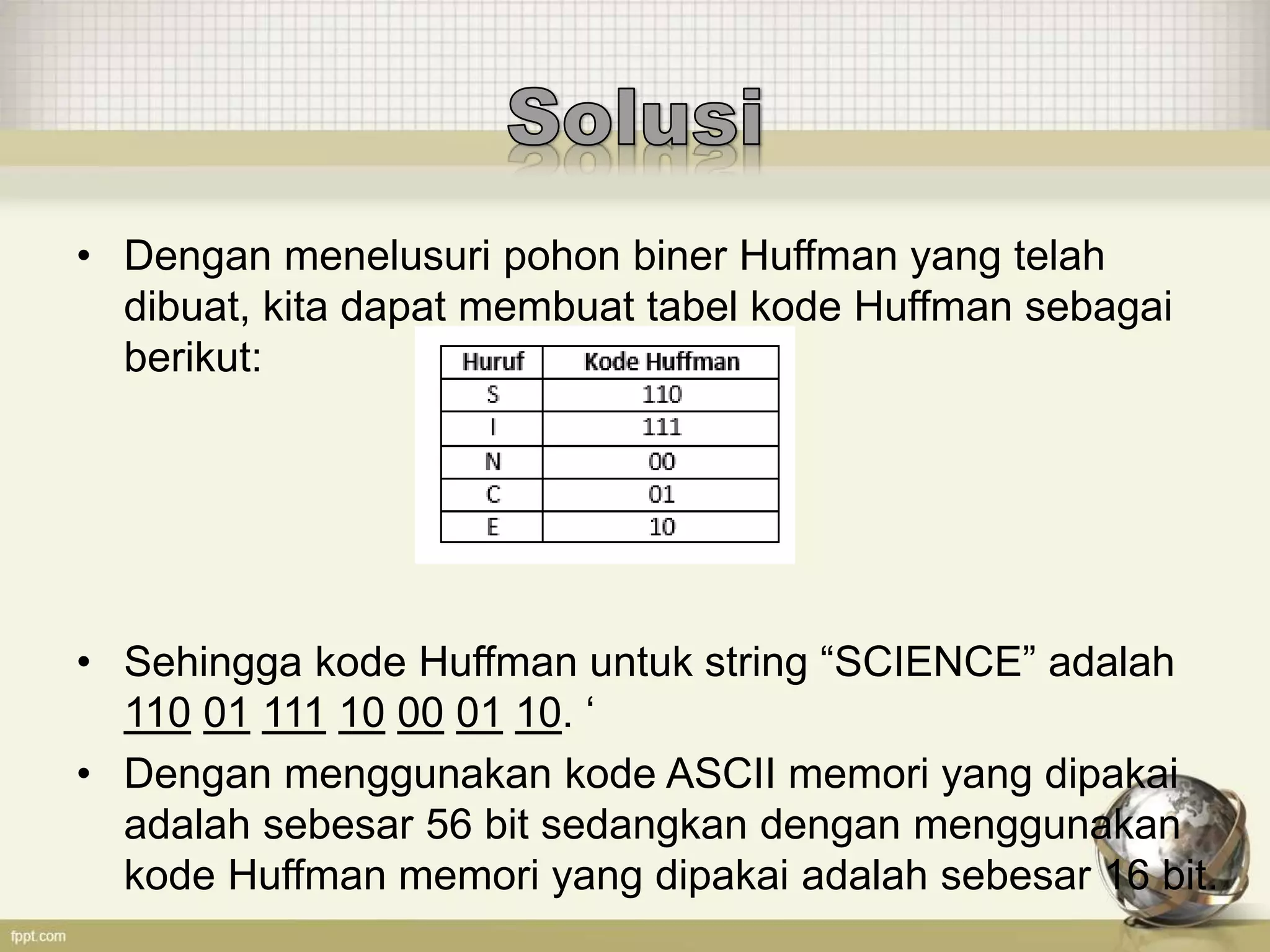 Bab 12-kode-huffman | PPTX