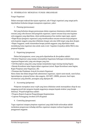 perilaku ke organisasian | DOCX