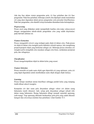 Bab 15 pengenalan pola | PDF