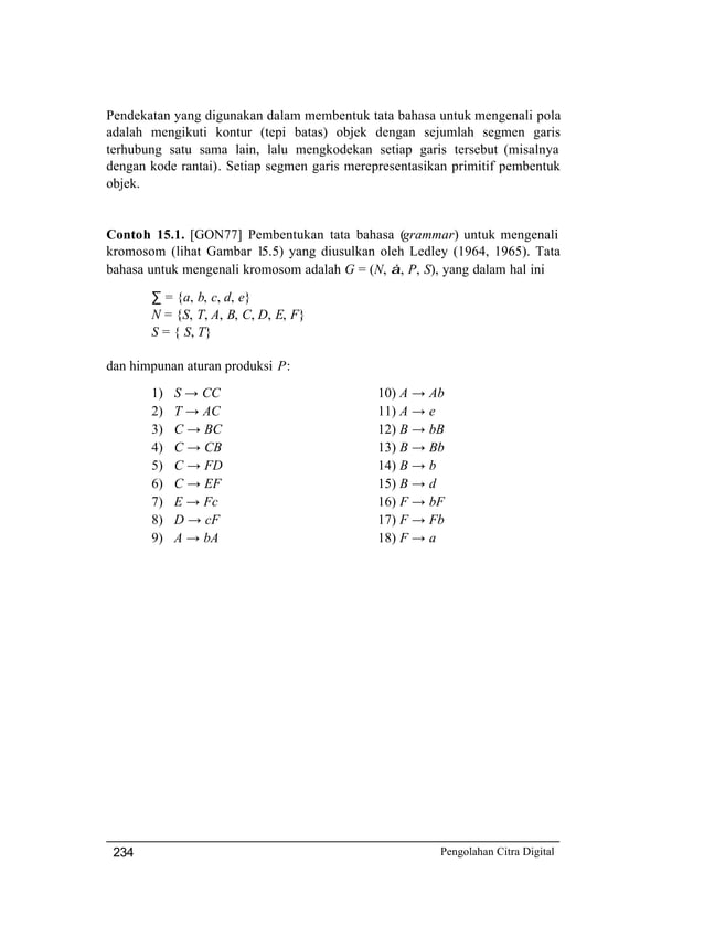 Bab 15 pengenalan pola | PDF
