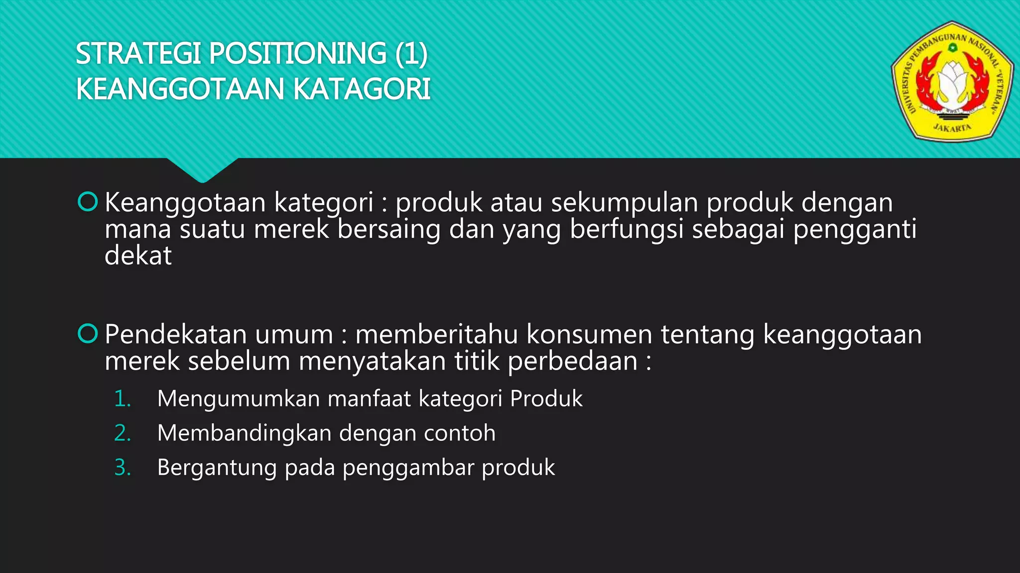 Bab.10 membentuk positioning merek | PPTX