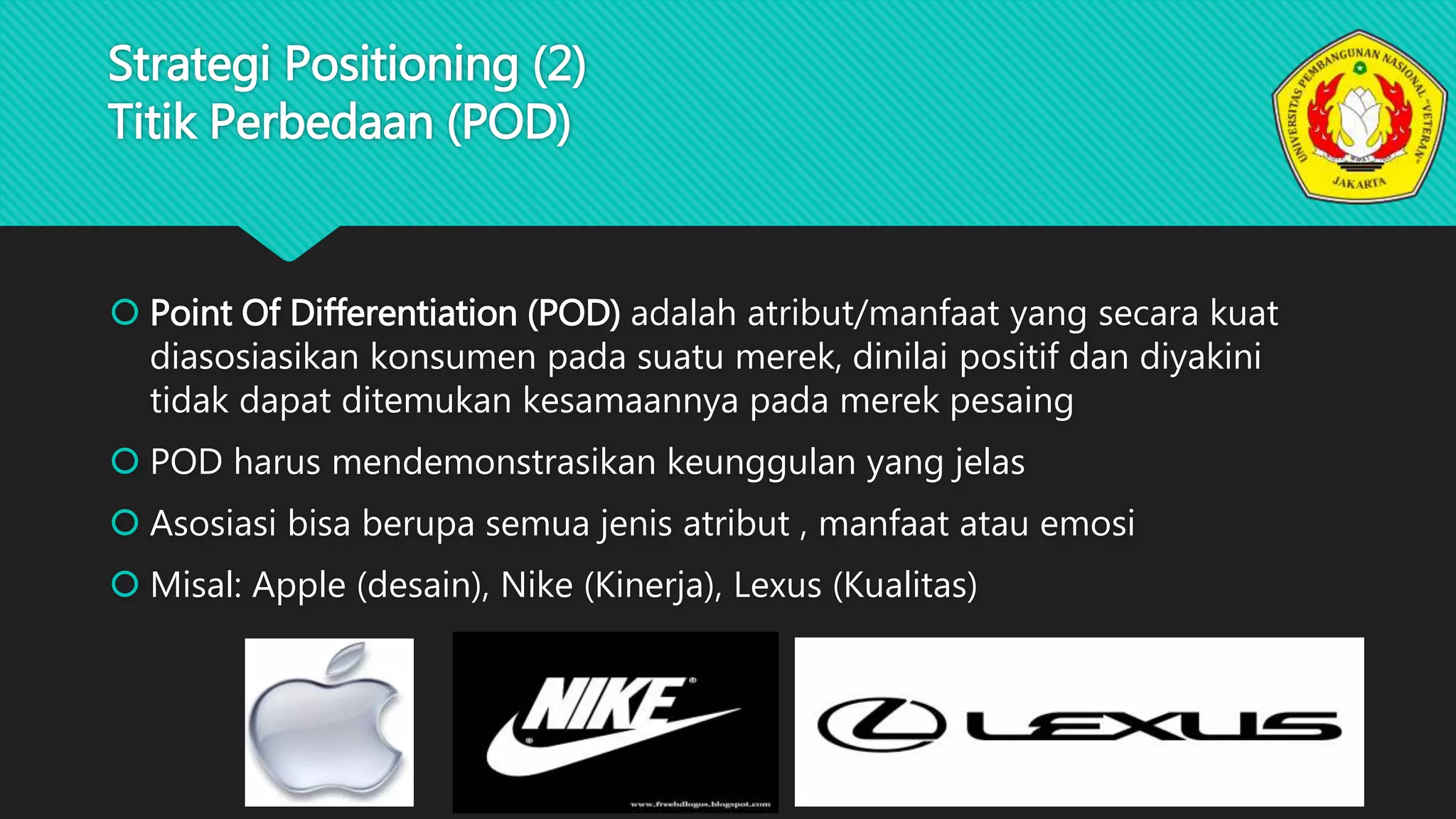 Bab.10 membentuk positioning merek | PPTX