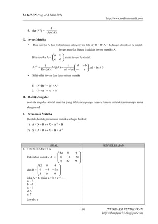 Bab 17-matriks | PDF