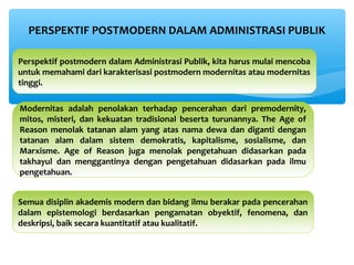 Bab. 6. teori postmodern | PPT