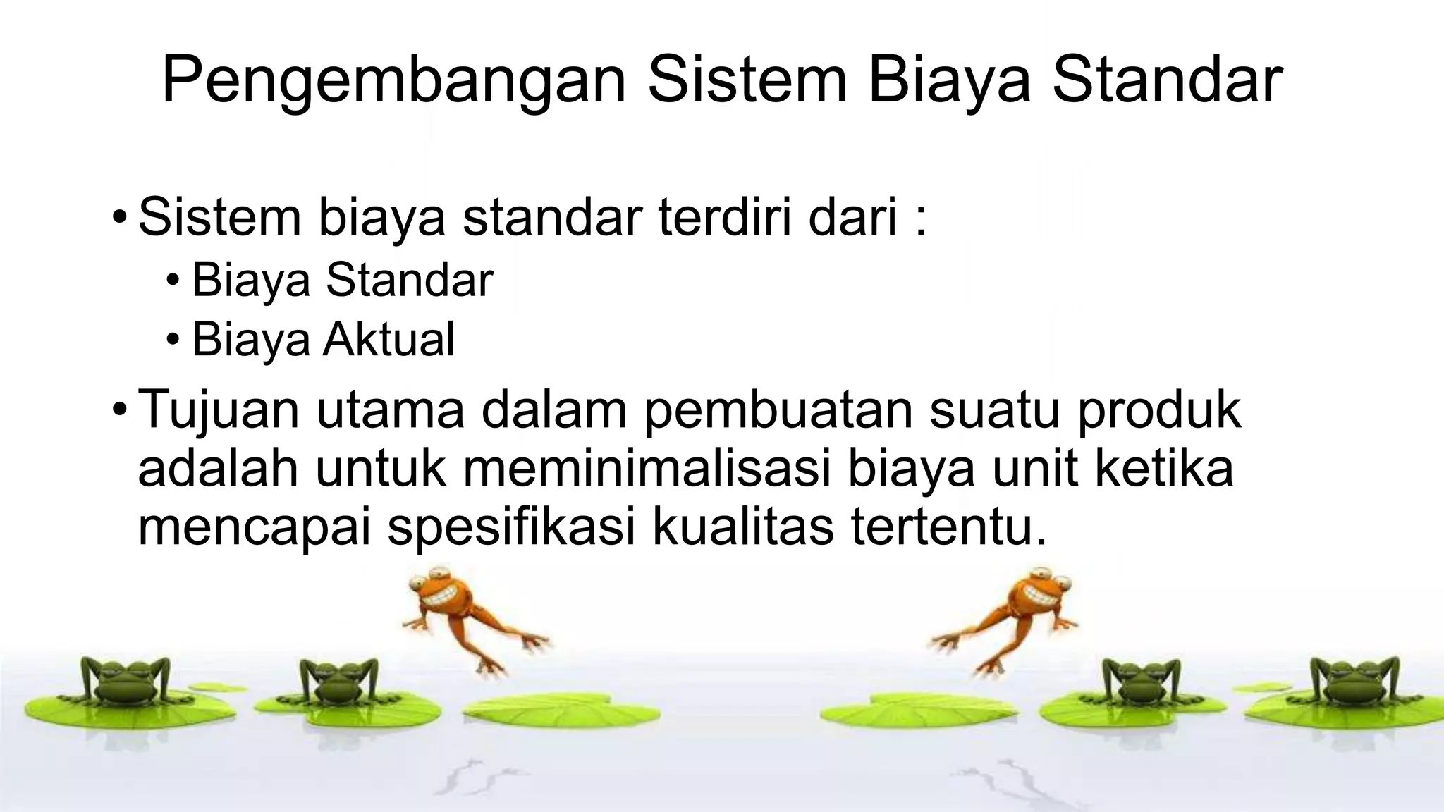 Bab.7 akbi (Perhitungan Biaya Standar & Analisis Varians) | PPTX