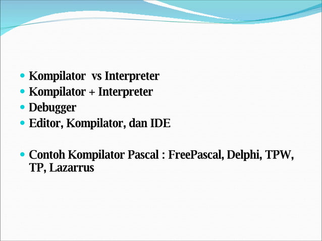 Bab 1a Paradigma Bahasa Pemrograman | PPT