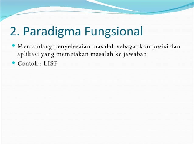 Bab 1a Paradigma Bahasa Pemrograman | PPT