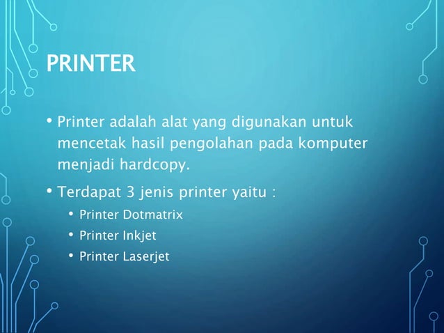 hardware dan software komputer | PPTX