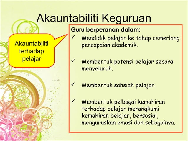 Bab 2-kod-etika-dan-akauntabiliti-guru-ppt | PPT