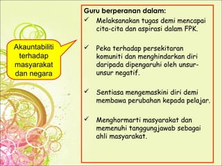 Bab 2-kod-etika-dan-akauntabiliti-guru-ppt | PPT