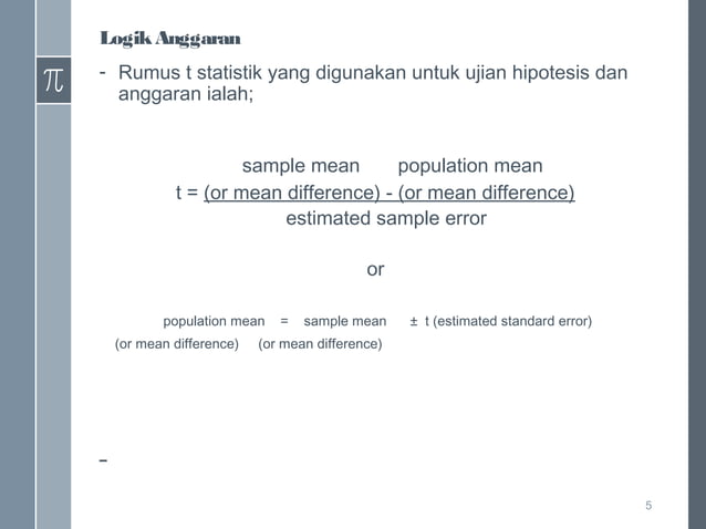 Bab 12 estimation | PPT