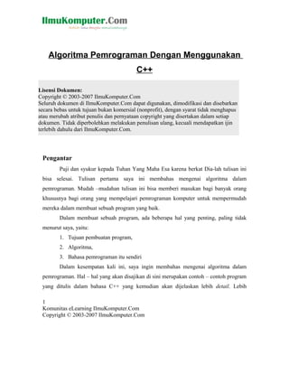 Algoritma | PDF