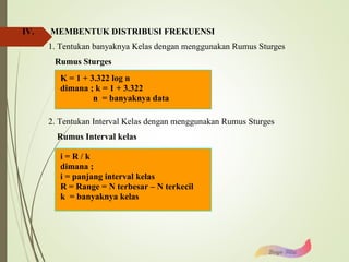 Bab.5 distribusi frekuensi | PPT