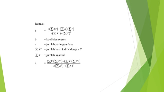 Bab. 9 regresi linear sederhana.1 | PDF