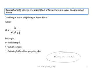 Bab.tiga metode penelitian | PDF
