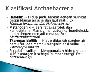 ARCHAEBACTERIA DAN EUBACTERIA.pptx