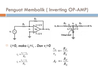 bab-2,3 OPERASIONAL AMPLIFIER (OP-AMP)_fix.pptx