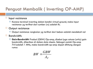 bab-2,3 OPERASIONAL AMPLIFIER (OP-AMP)_fix.pptx