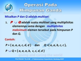 Bab 2 aljabar himpunan | PPTX