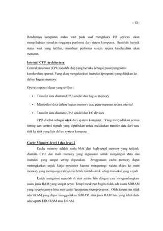 Bab 2 bagian dalam komputer | PDF