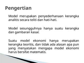 2 Model-model pada matematika Ekonomi.pptx