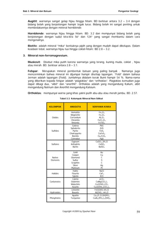 Bab 3-1+mineral+dan+batuan | PDF